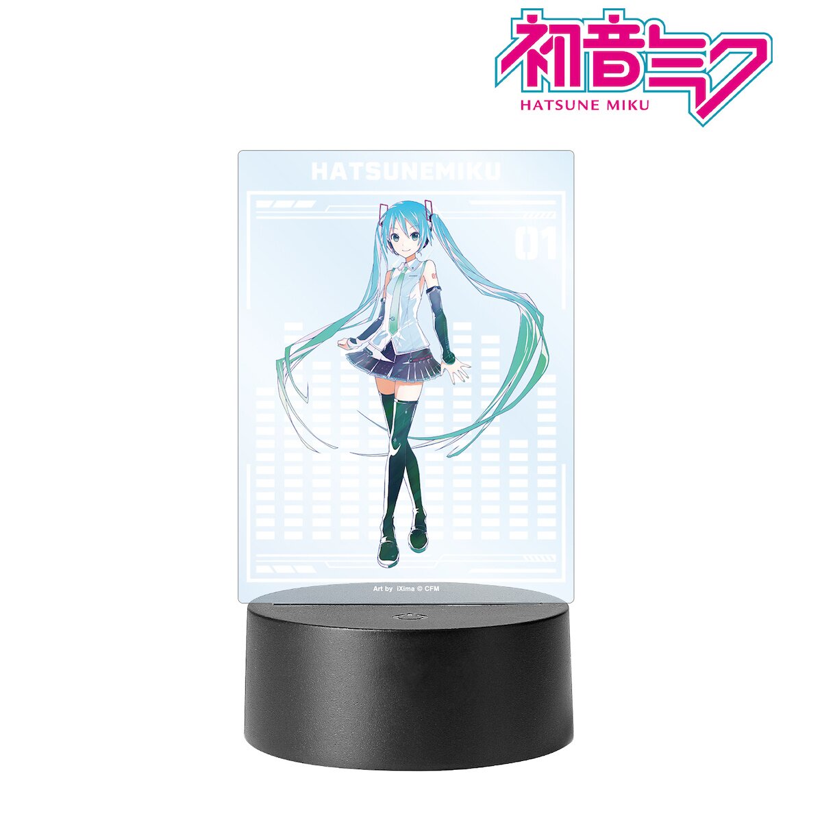 Hatsune Miku Ani-Art Light-Up Acrylic Stand Collection Vol. 3 - Tokyo ...