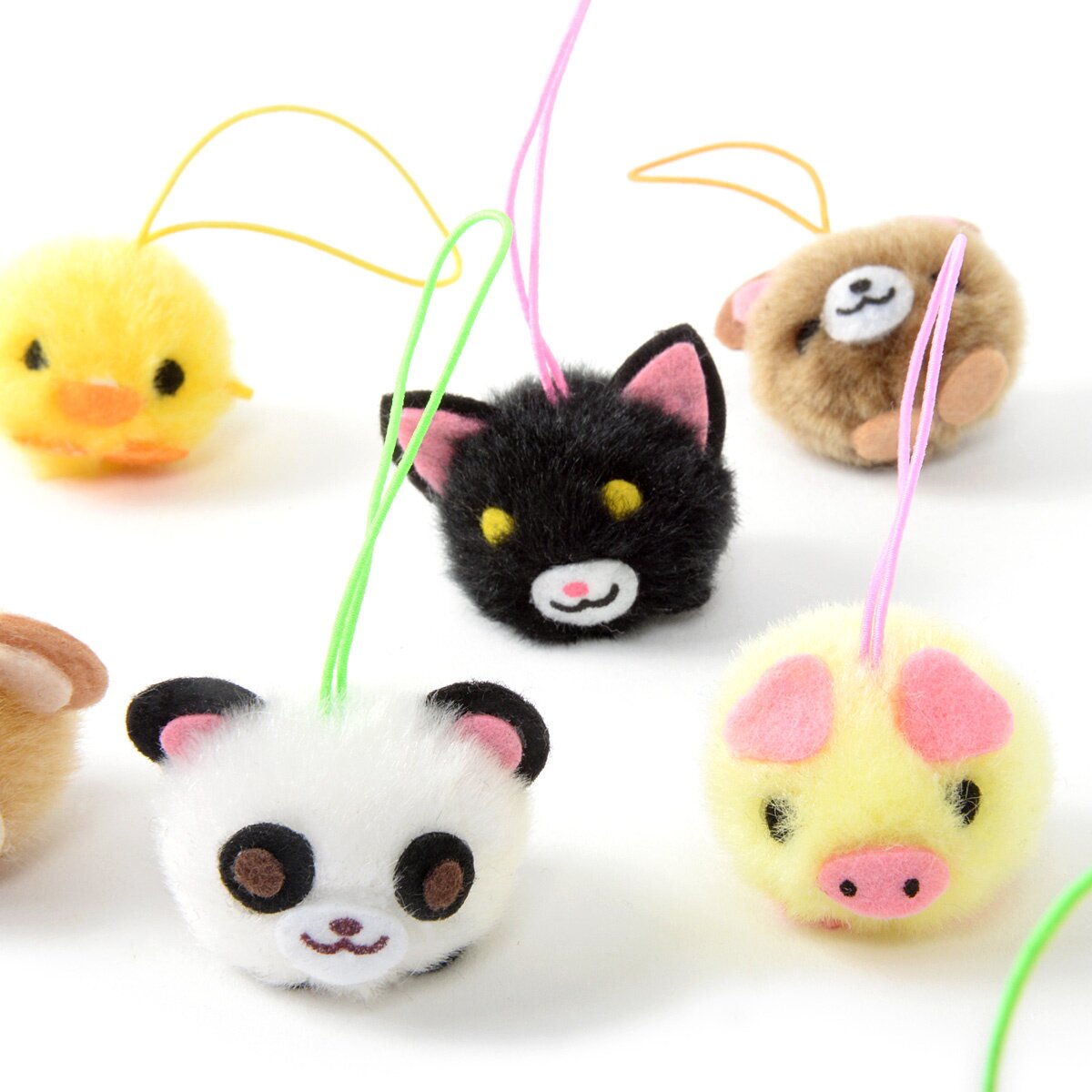 Piyotama Friends Pon Pon Mini Plushies - Set of 12 - Tokyo Otaku Mode (TOM)