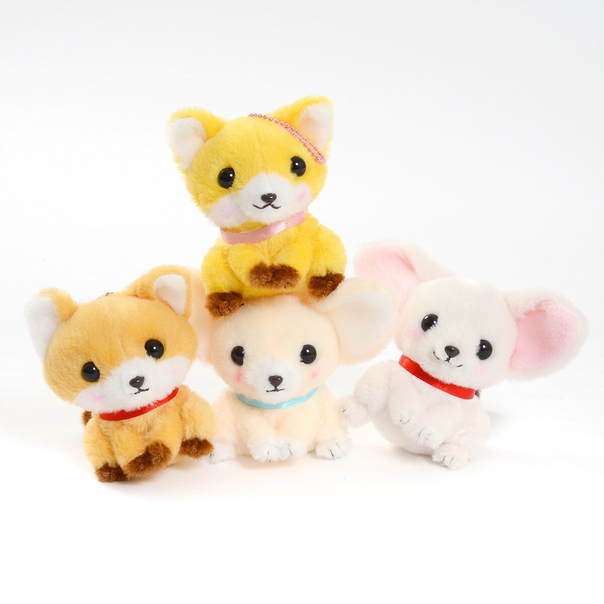 Feneky the Fennec Fox Osuwari Plush Collection (Ball Chain): Amuse ...