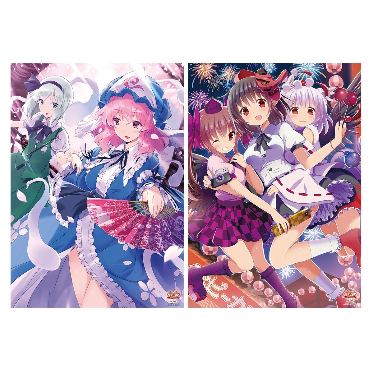 Touhou Mini Clear Posters - Tokyo Otaku Mode (TOM)