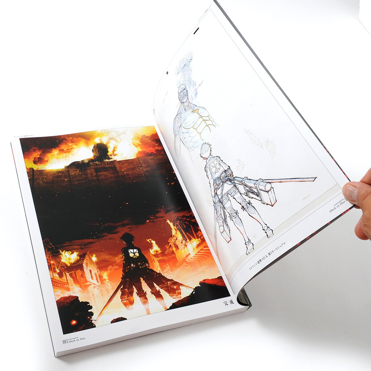 TV Animation Attack on Titan Keyframes Vol. 1 (Ep.1-3/PV/Ending ...