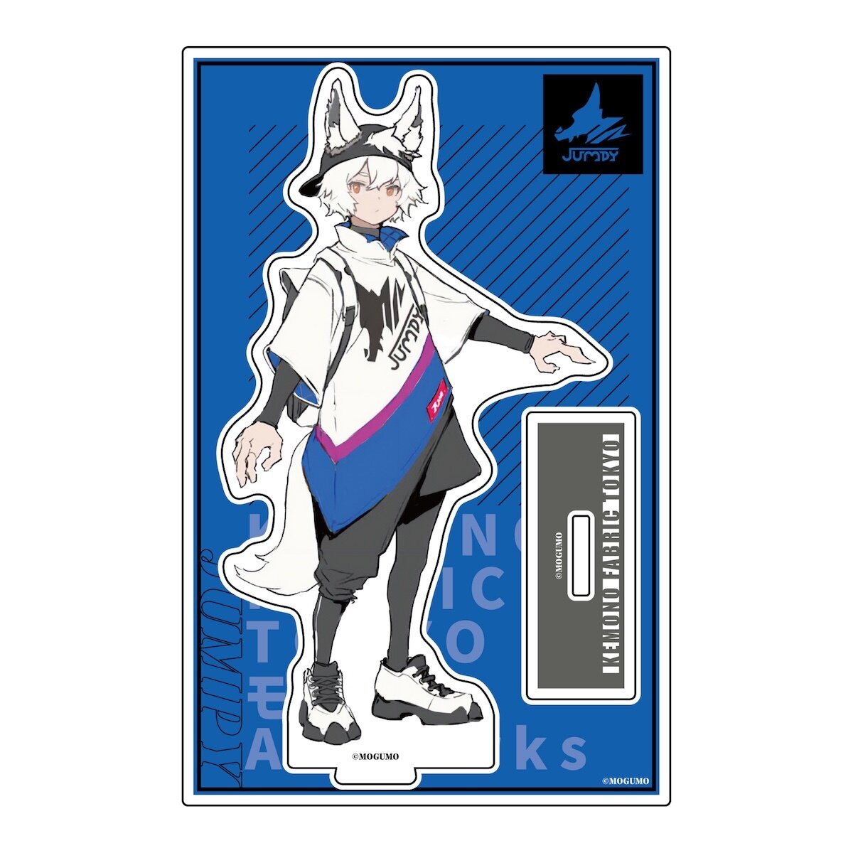 Mogumo Illustration KEMONO FABRIC TOKYO Acrylic Stand - Tokyo Otaku Mode (TOM)