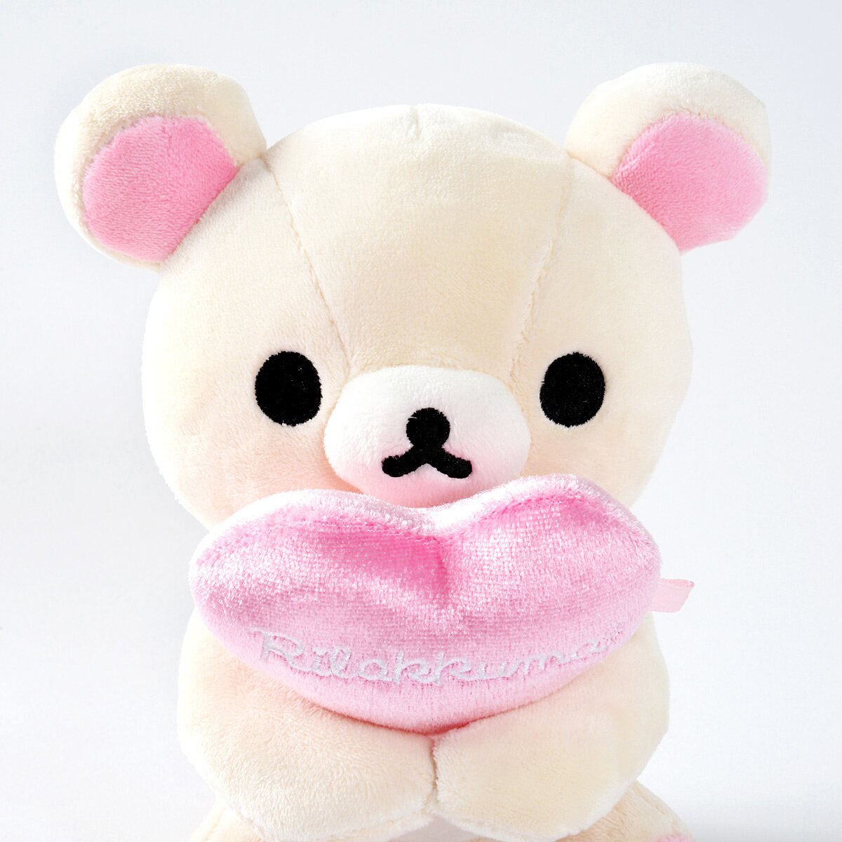 Rilakkuma Desktop Korilakkuma Heart Plush: San-X - Tokyo Otaku Mode (TOM)