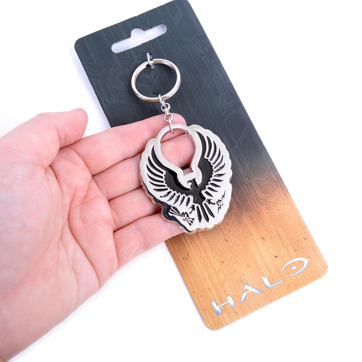 Halo 5 Logo Enamel Keychain: Bioworld - Tokyo Otaku Mode (TOM)