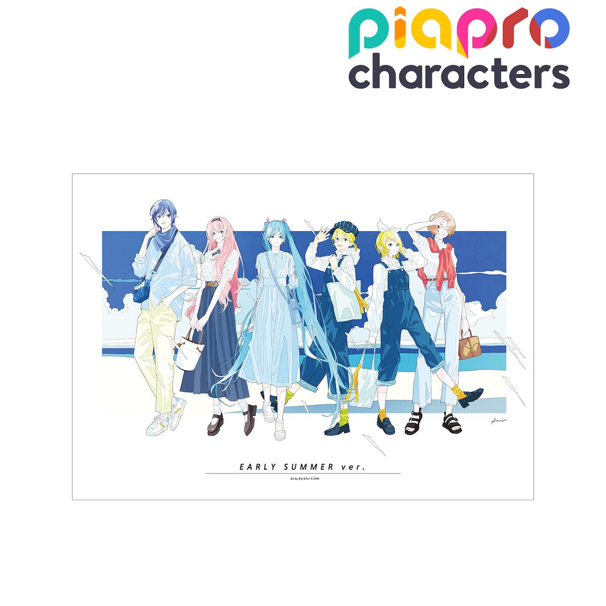 Piapro Characters Early Summer Ver. A3-Size Mat Poster Collection ...