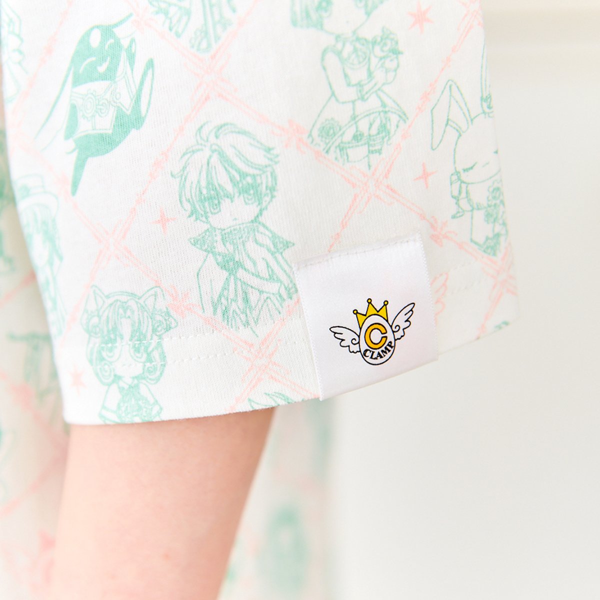 CLAMP 30th Anniversary All-Over Print Big Silhouette T-Shirt - Tokyo ...