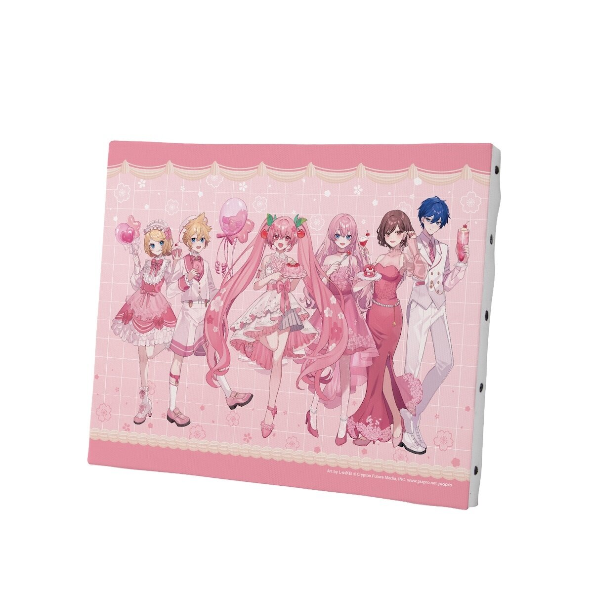 Sakura Miku Group: Sakura Party Ver. Art by Shugao Canvas Board - Tokyo ...