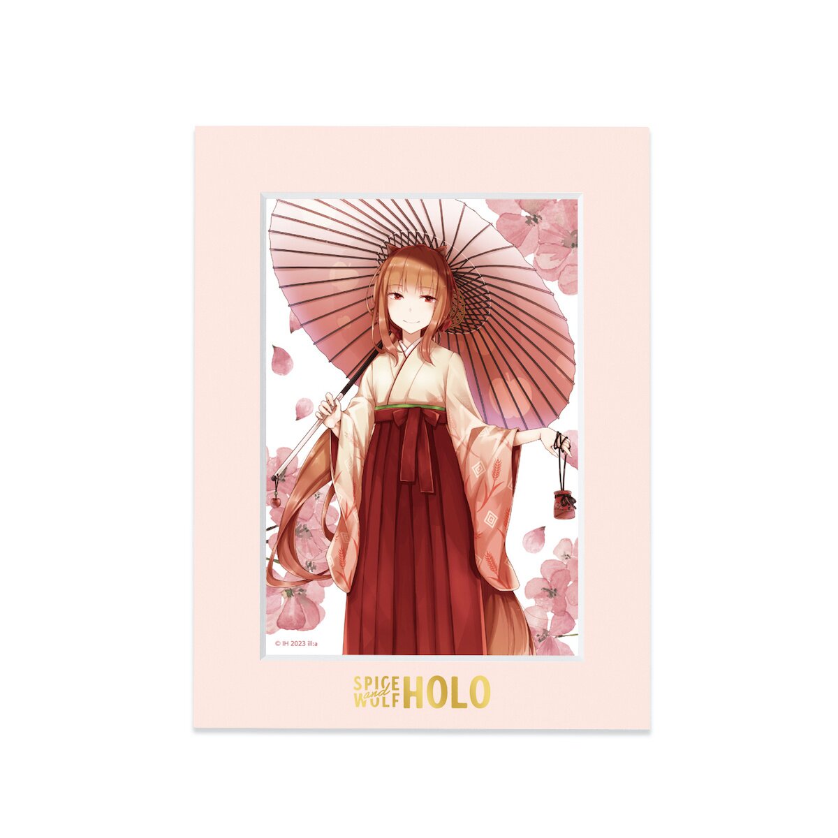 Spice and Wolf Jyuu Ayakura Illustration Chara Fine Mat Collection ...