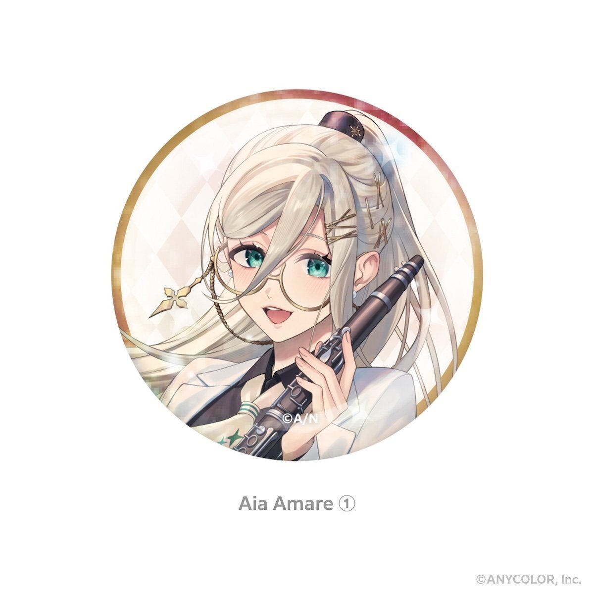 Nijisanji EN ILUNA 3rd Anniversary Hologram Pin Badge - Tokyo Otaku ...