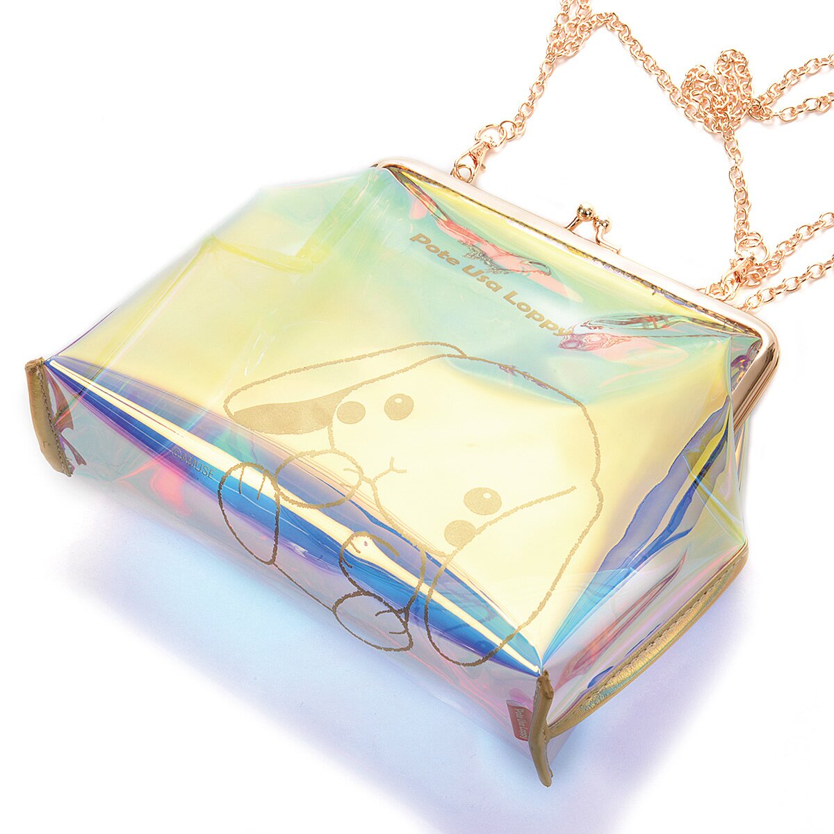 Pote Usa Loppy Clear Gamaguchi Shoulder Bag - Tokyo Otaku Mode (TOM)