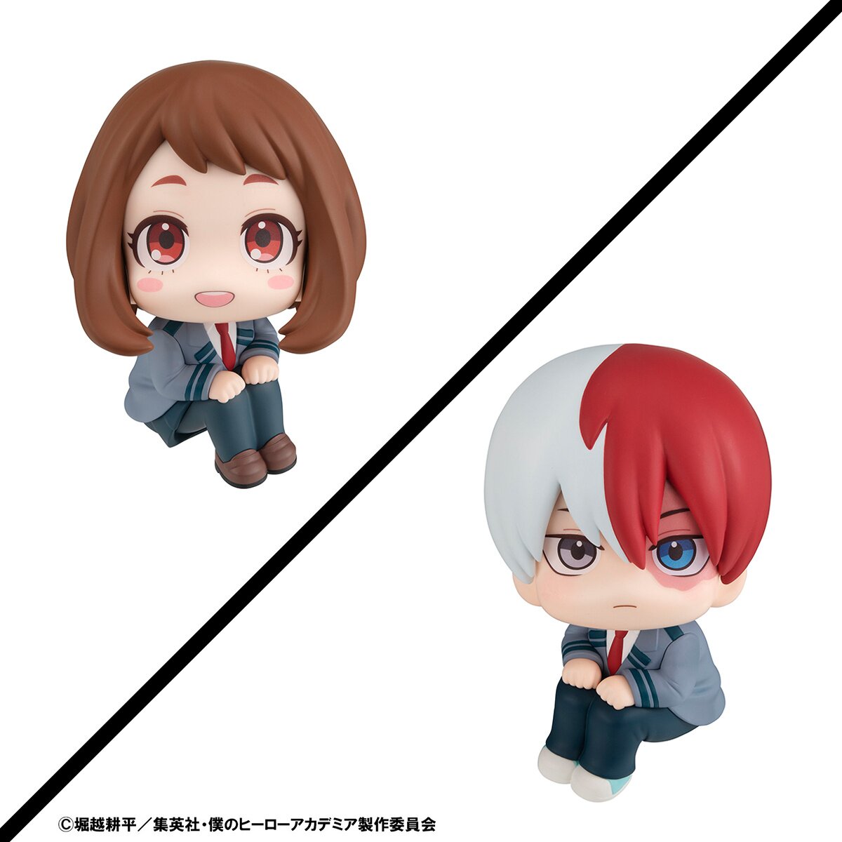 Look Up Series My Hero Academia Ochaco Uraraka & Shoto Todoroki Set w ...