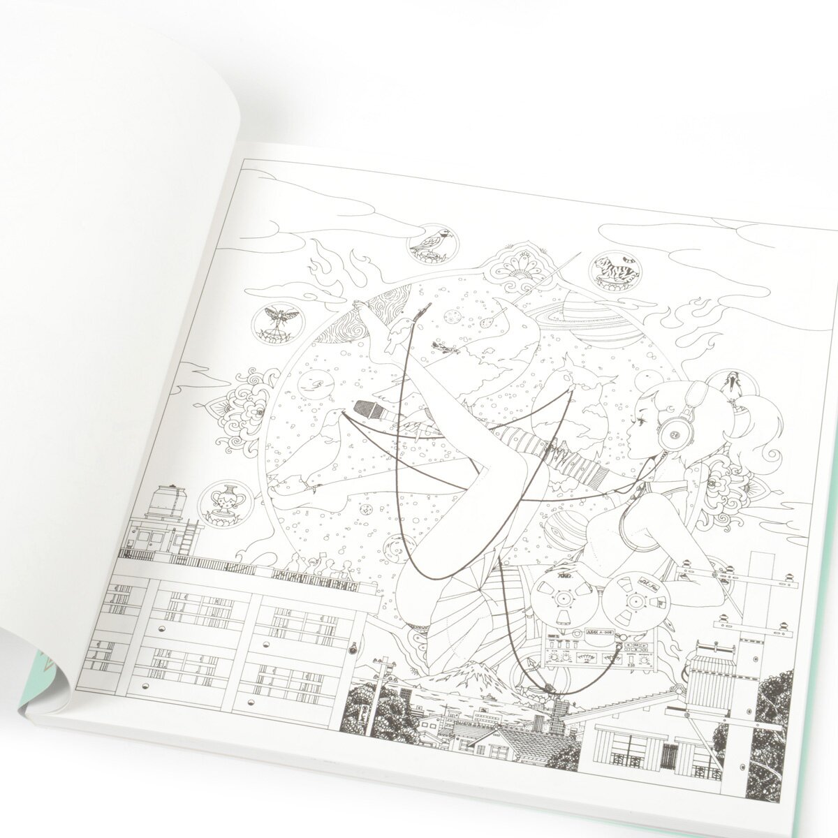 Yusuke Nakamura Coloring Book: COLOR ME - Tokyo Otaku Mode (TOM)