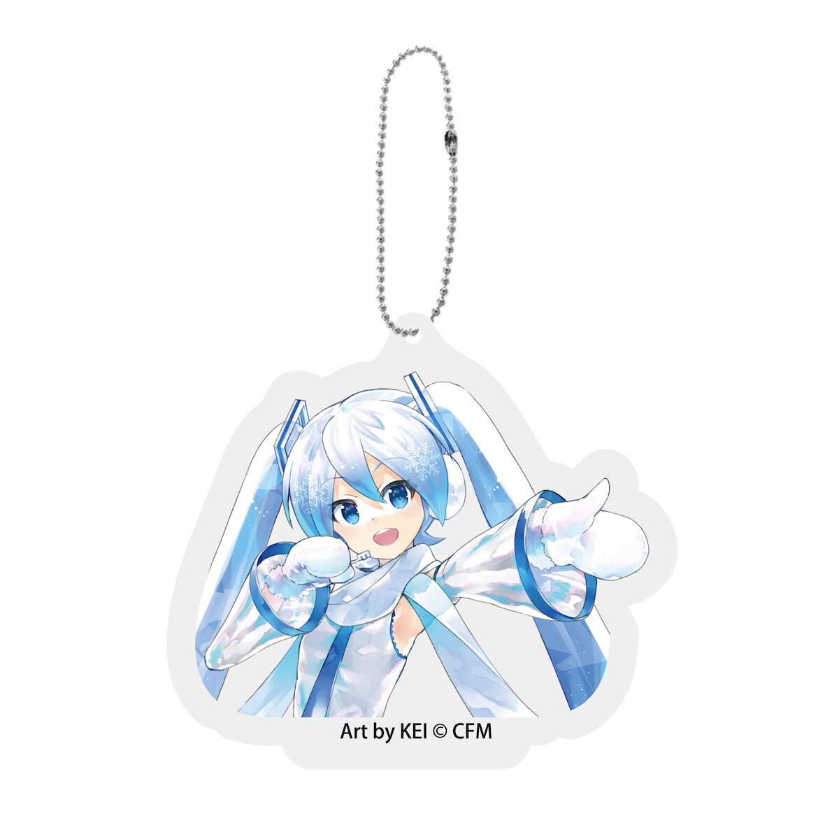 Snow Miku x Hirohako Fluffy Felt Keychain Collection - Tokyo Otaku Mode ...