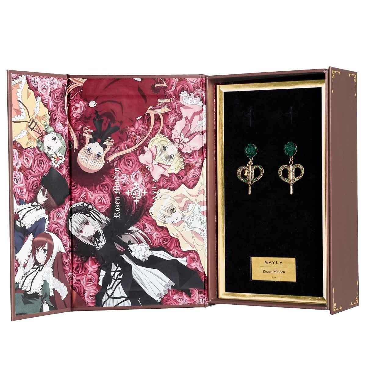 MAYLA Rozen Maiden Iconic Ear Object Clip-on Earrings Zenmai - Tokyo ...
