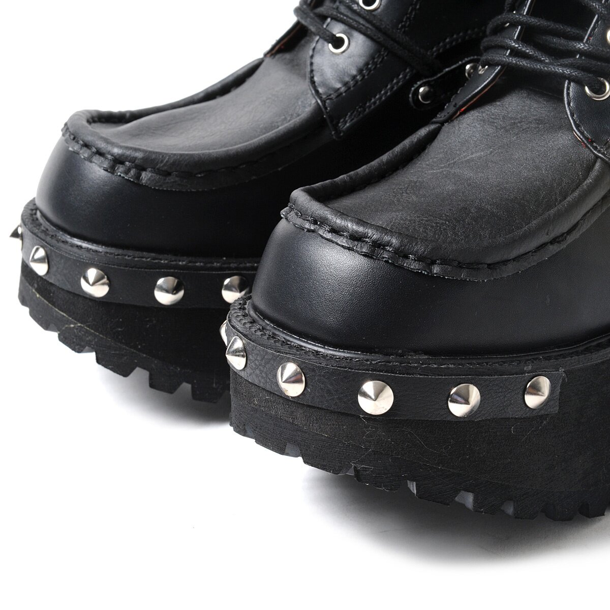 YOSUKE 2015SS Studded Cross Laced Boots: YOSUKE - Tokyo Otaku Mode (TOM)