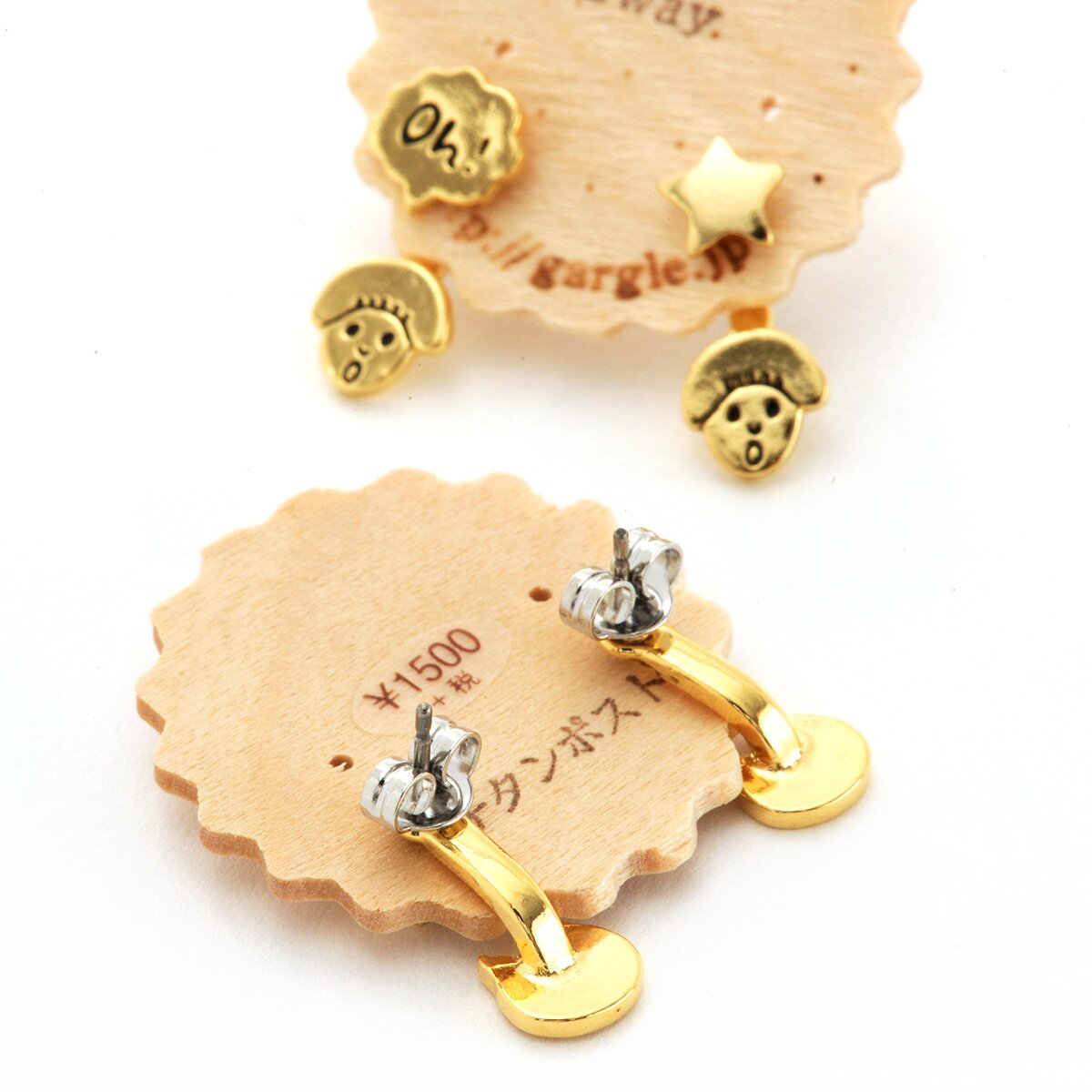 gargle Comical 2-Way Earrings: gargle - Tokyo Otaku Mode (TOM) gargle Comical 2-Way Earrings: gargle - Tokyo Otaku Mode (TOM)