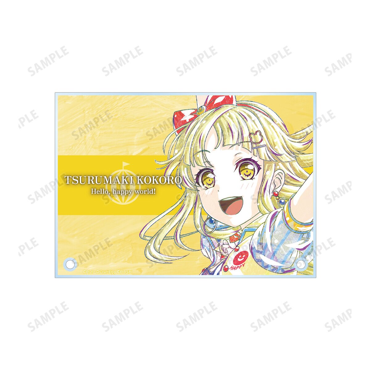 BanG Dream! Girls Band Party! Ani-Art Hello Happy World! Double Acrylic ...