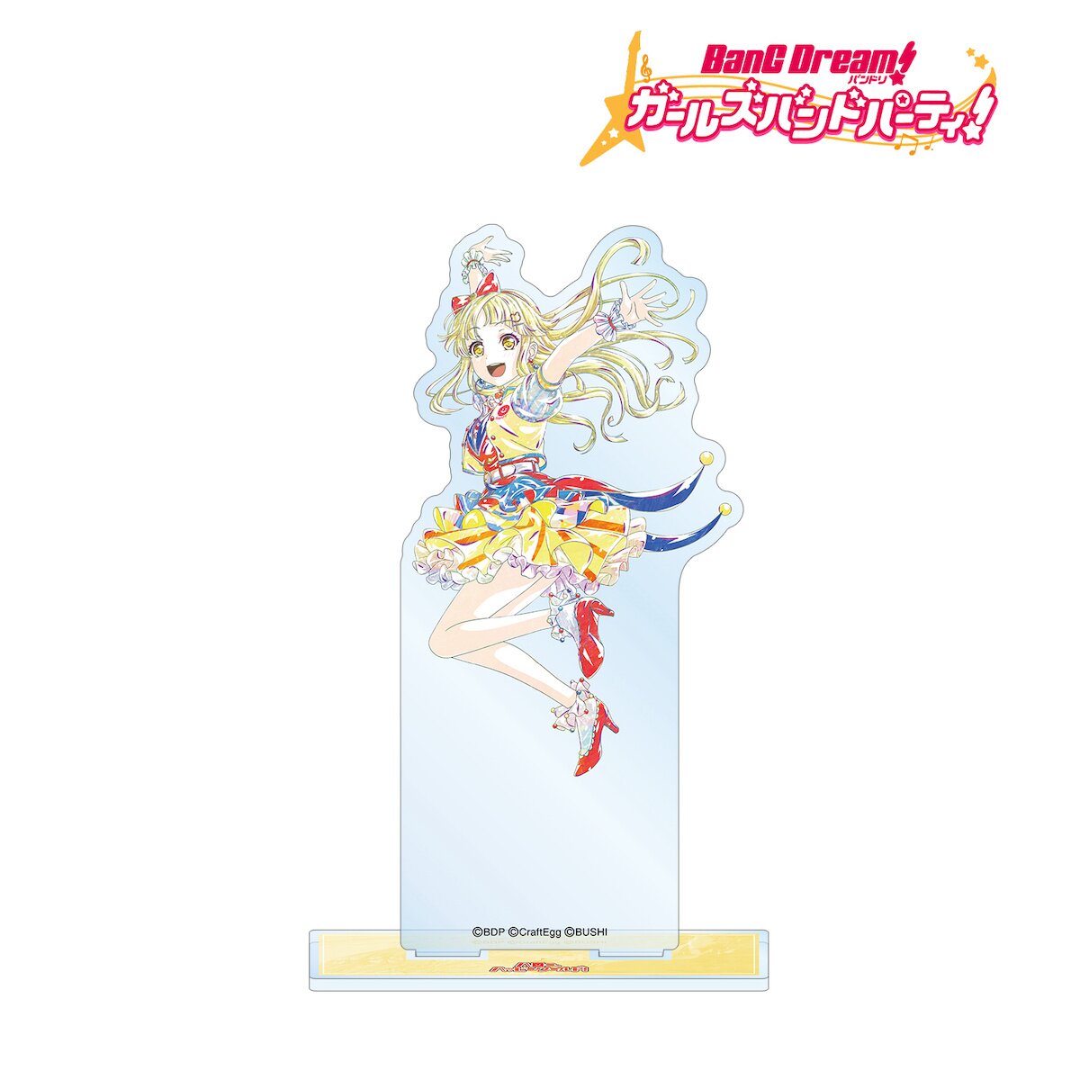 BanG Dream! Girls Band Party! Ani-Art Hello Happy World! Big Acrylic ...