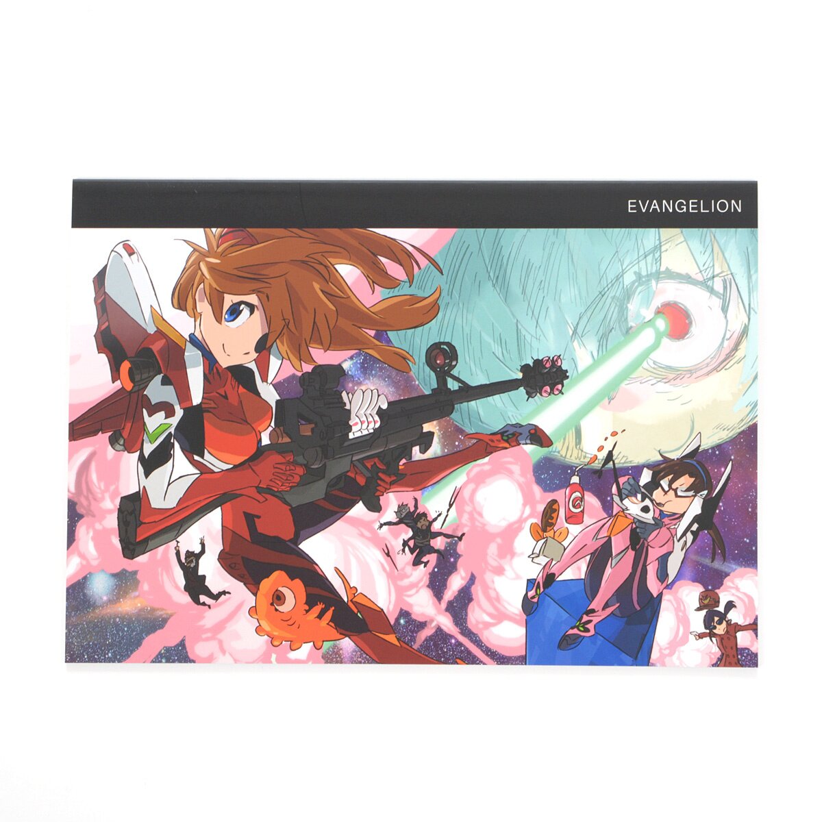 EVA STORE Original Sushio x Eva Part 1/2/3 Asuka/Mari/Rei Notebook Set ...