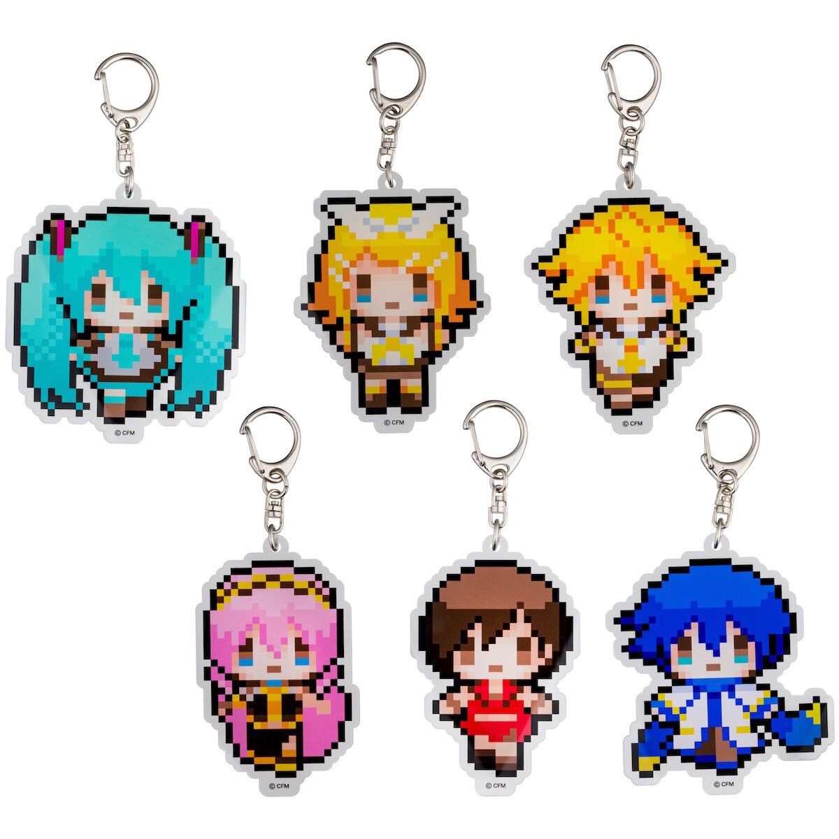 Hatsune Miku Logic Paint Mikulogi Acrylic Keychain Collection - Tokyo ...