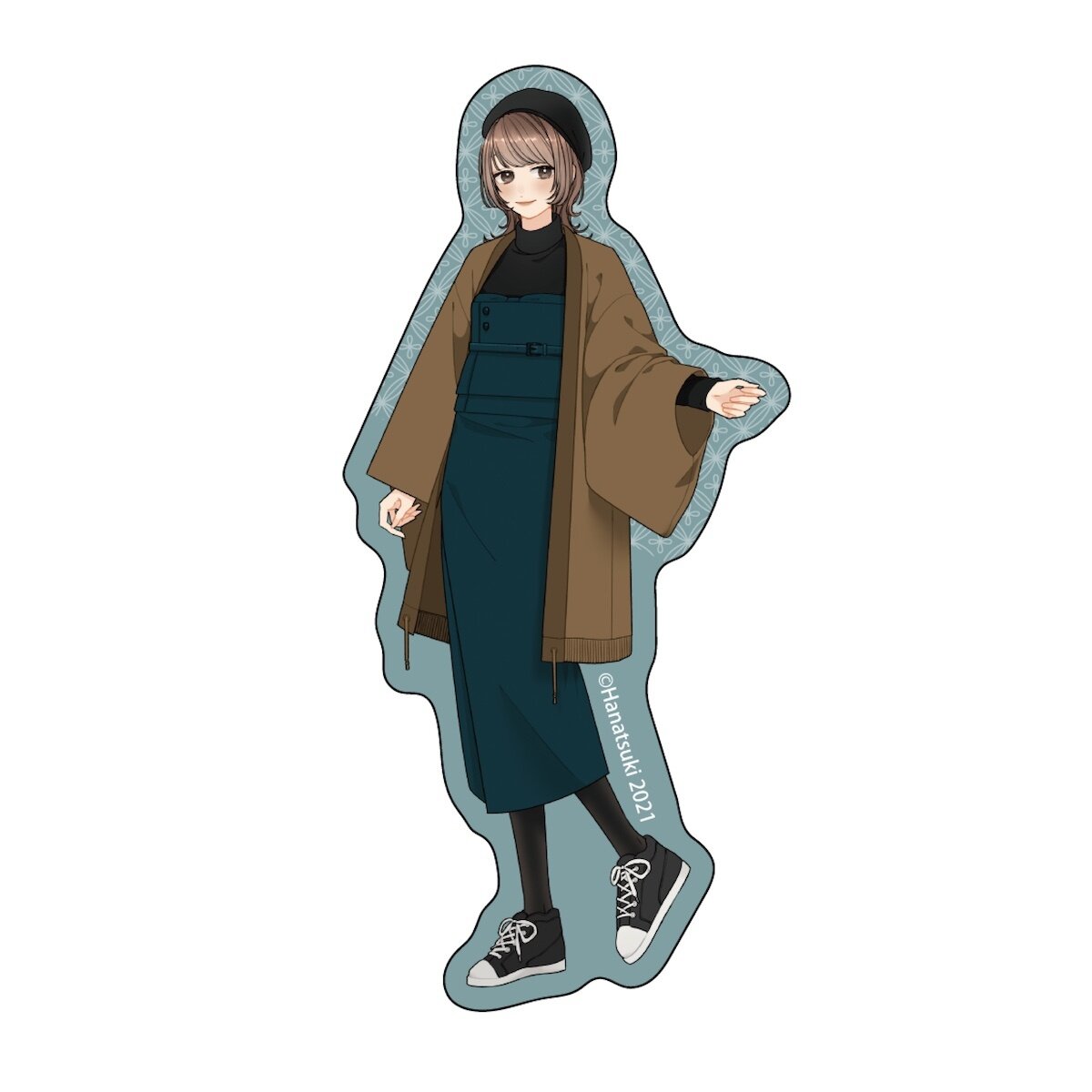 Hanatsuki Artworks: Gendai Sosaku Wafuku Sticker: KADOKAWA - Tokyo ...