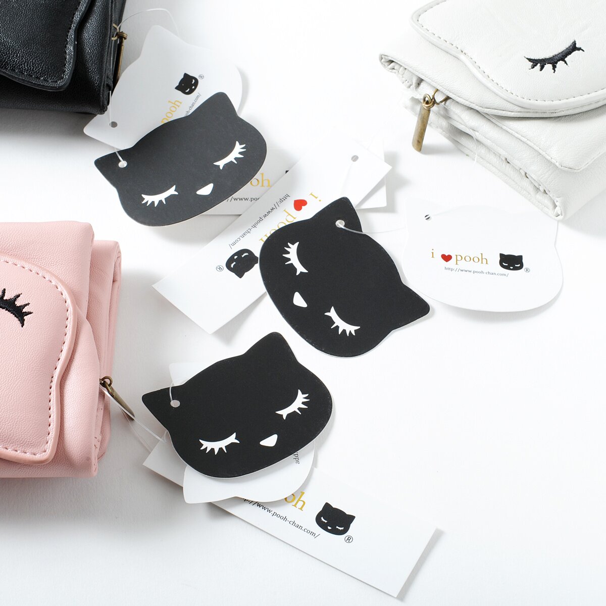 Osumashi Pooh-chan Trifold Wallets - Tokyo Otaku Mode (TOM)