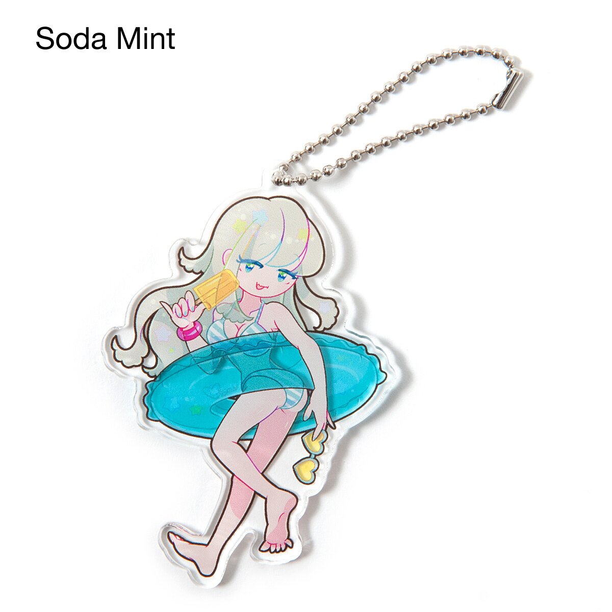 Summer Float Girl Acrylic Keychains - Tokyo Otaku Mode (TOM)