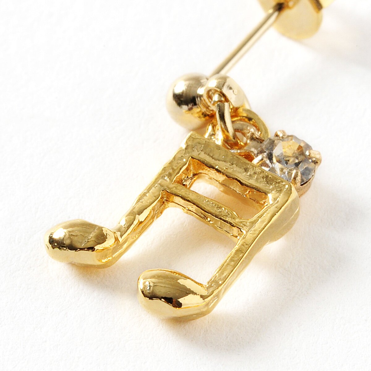 Palnart Poc Gold Music Note Earrings: Palnart Poc - Tokyo Otaku Mode (TOM)