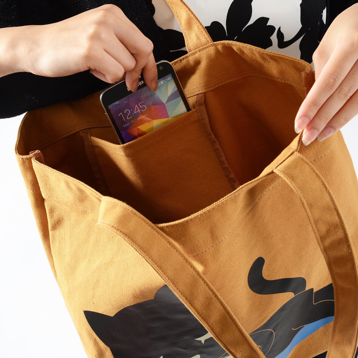 Osumashi Pooh-chan Relaxing Pooh-chan Tote Bags - Tokyo Otaku Mode (TOM)