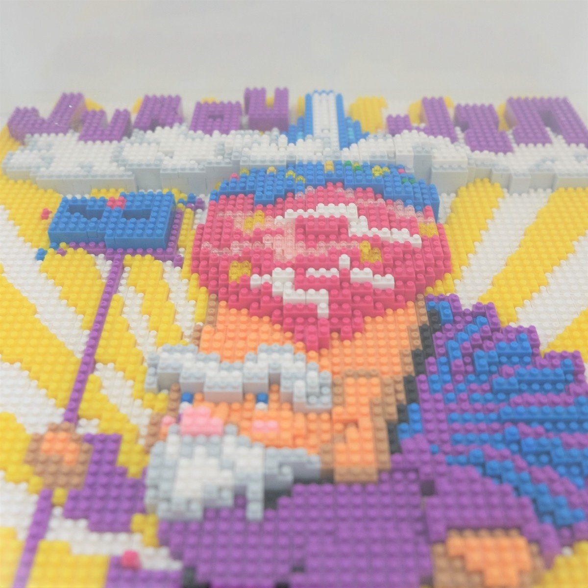 Nanoblock Shibuya Pixel Art Artist Works: Takeshi Murai Relief - Tokyo ...