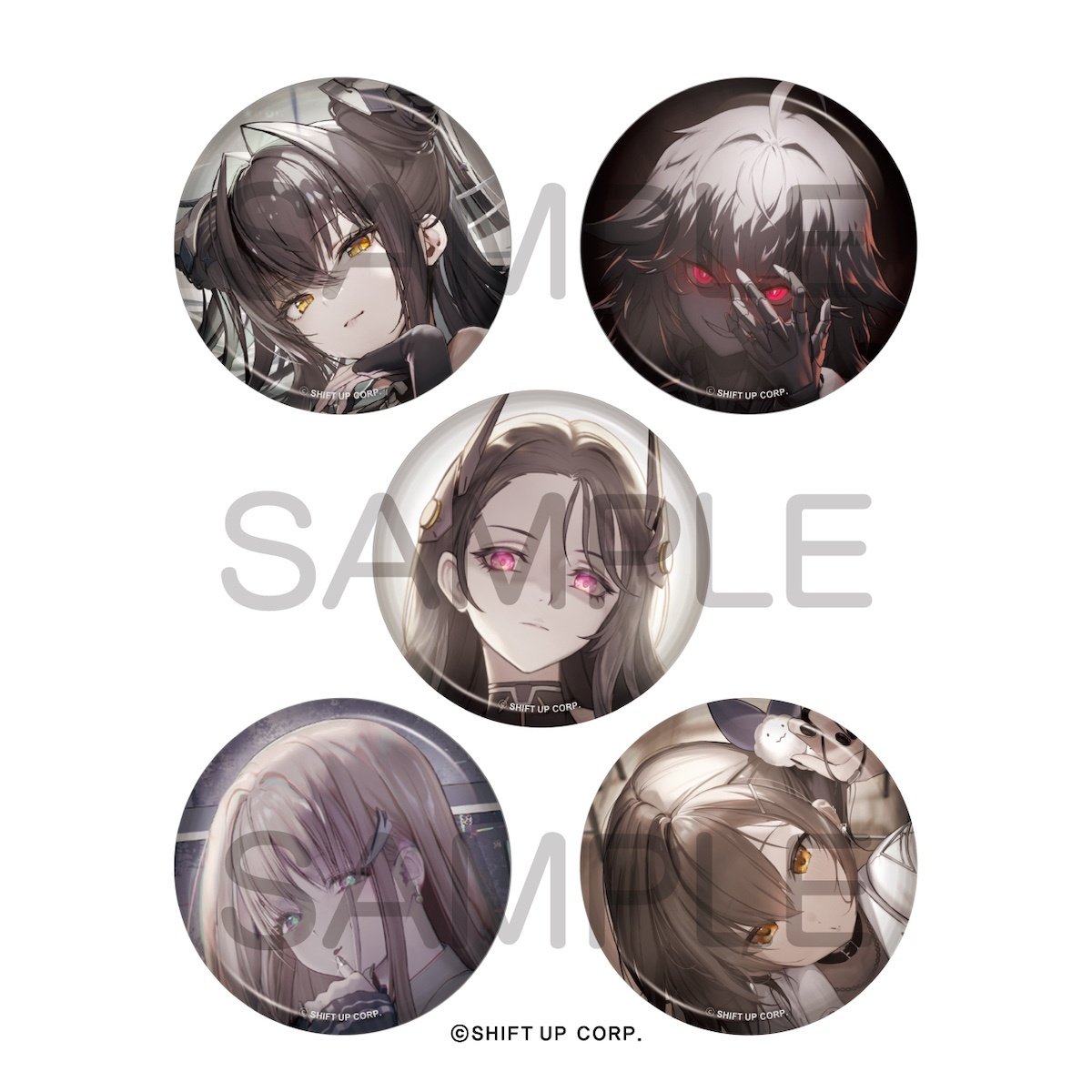 Goddess of Victory: Nikke Burst Collection Tin Badge Vol. 3 Box Set ...