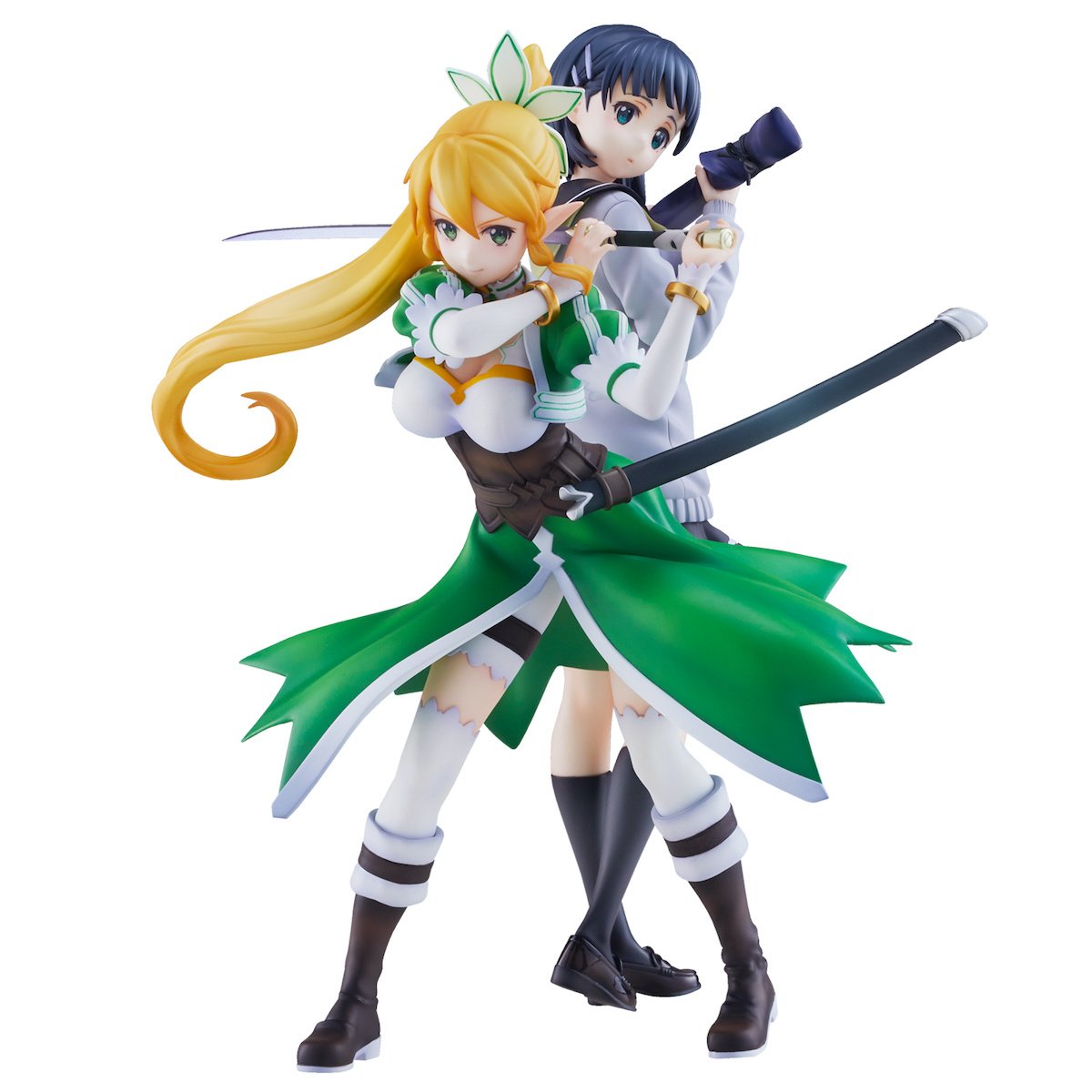 Sword Art Online Leafa & Suguha Kirigaya Non-Scale Figure Set: Union ...