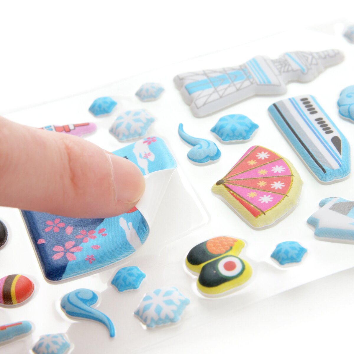 Souvenir Japan Puffy Stickers - Tokyo Otaku Mode (TOM)