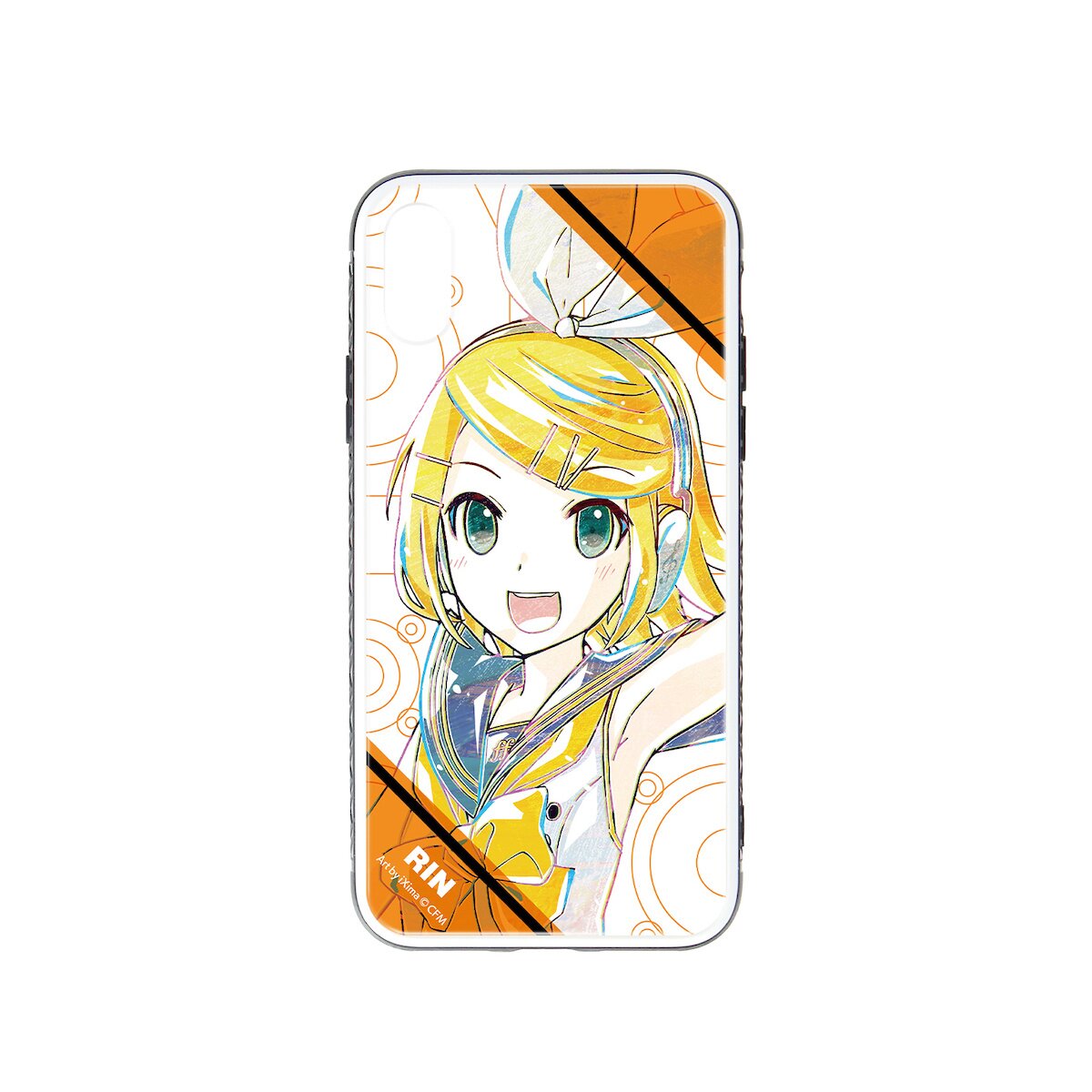 Piapro Characters Kagamine Rin Ani-Art Tempered Glass iPhone Case ...