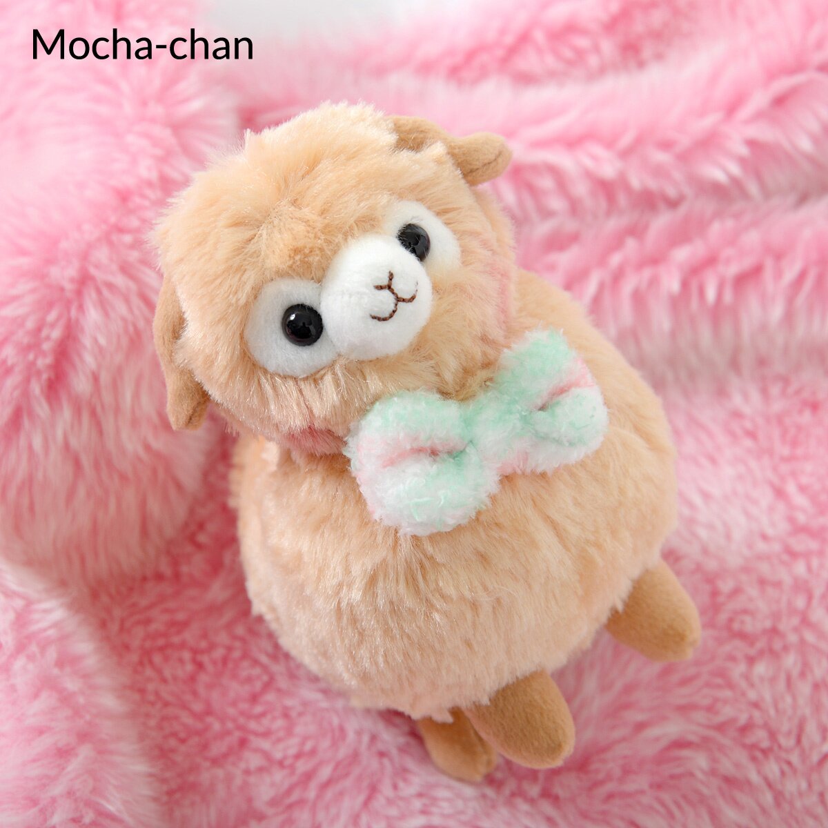 Alpacasso Kids Fuwamoko Ribbon Alpaca Plush Collection (Standard ...