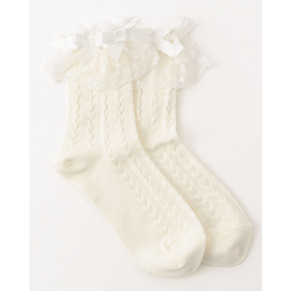 LIZ LISA Heart Ribbon Socks - Tokyo Otaku Mode (TOM)