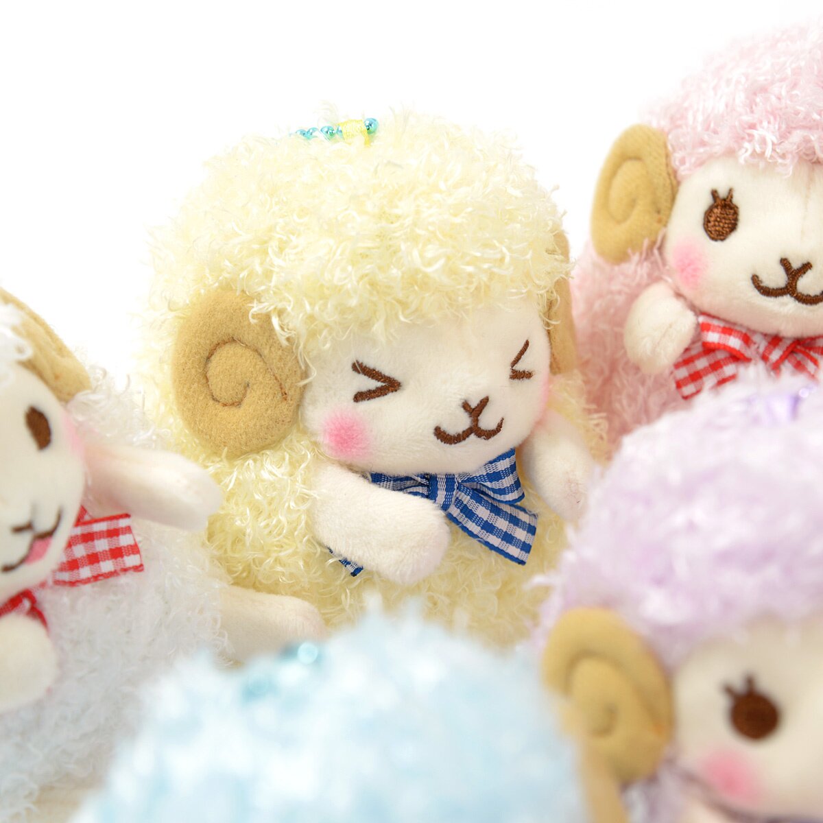 Wooly Lovely Face Sheep Plush Collection (Ball Chain) - Tokyo Otaku ...