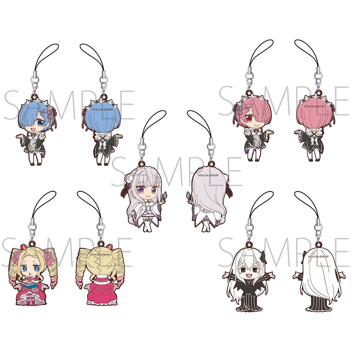 Re:Zero Double-Sided Rubber Strap - Tokyo Otaku Mode (TOM)