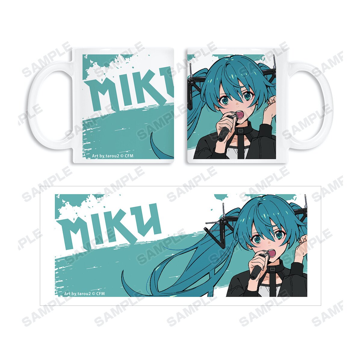 Piapro Characters: Band Ver. Art by tarou2 Mug Collection - Tokyo Otaku ...
