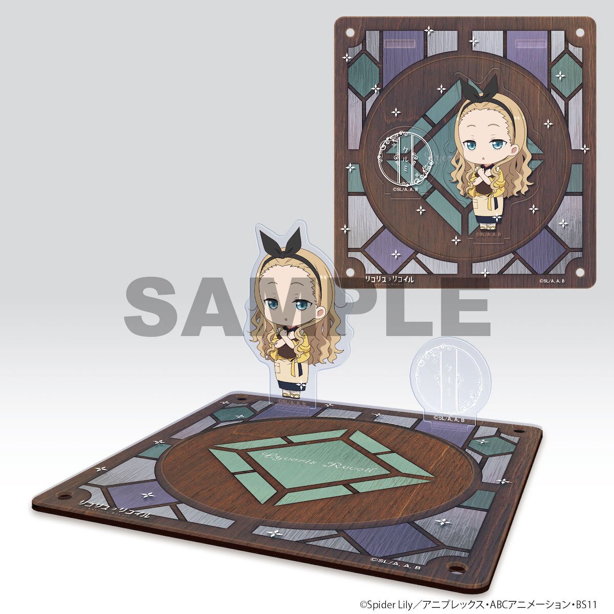 Lycoris Recoil Acrylic Stand Coaster Collection - Tokyo Otaku Mode (TOM)