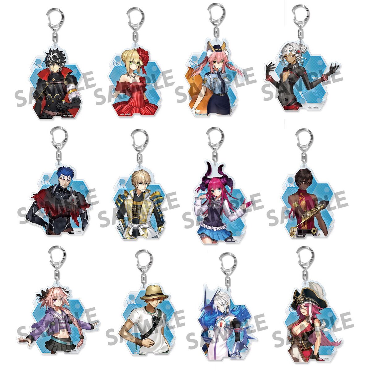 Fate/Extella Acrylic Keychain Collection Vol. 2-1 - Tokyo Otaku Mode (TOM)