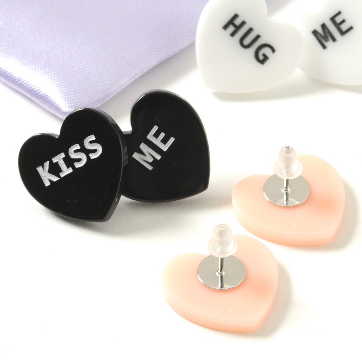 E Hyphen World Gallery BonBon Message Earrings: E hyphen world gallery ...