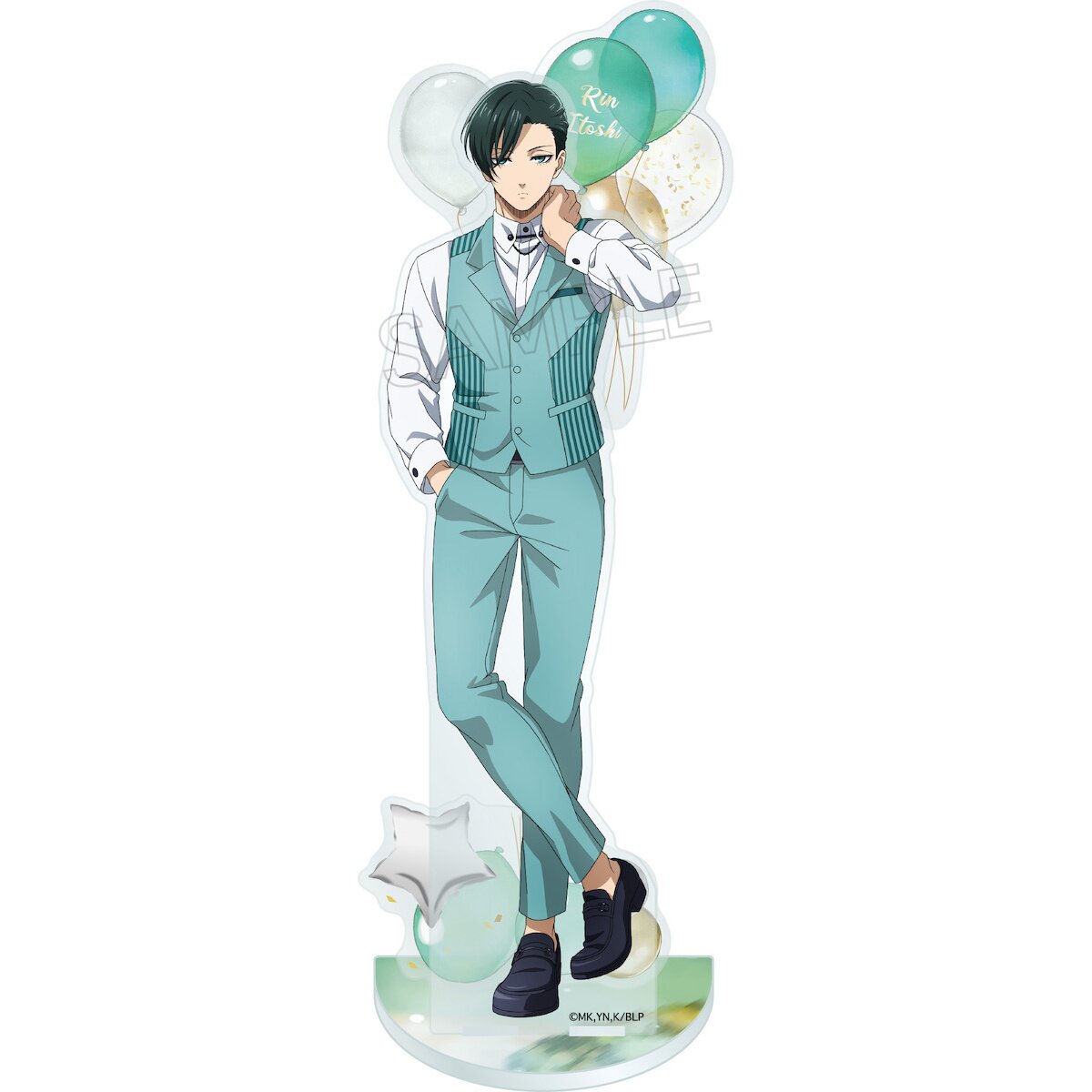 Blue Lock Acrylic Stand Balloon Bouquet Rin Itoshi - Tokyo Otaku Mode (TOM)