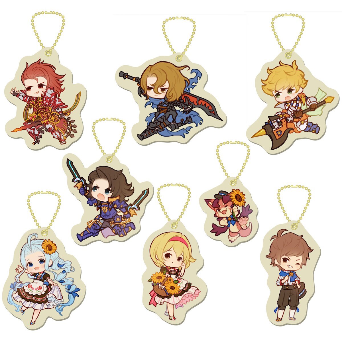 Granblue Fantasy Felt Keychain Collection - Tokyo Otaku Mode (TOM)