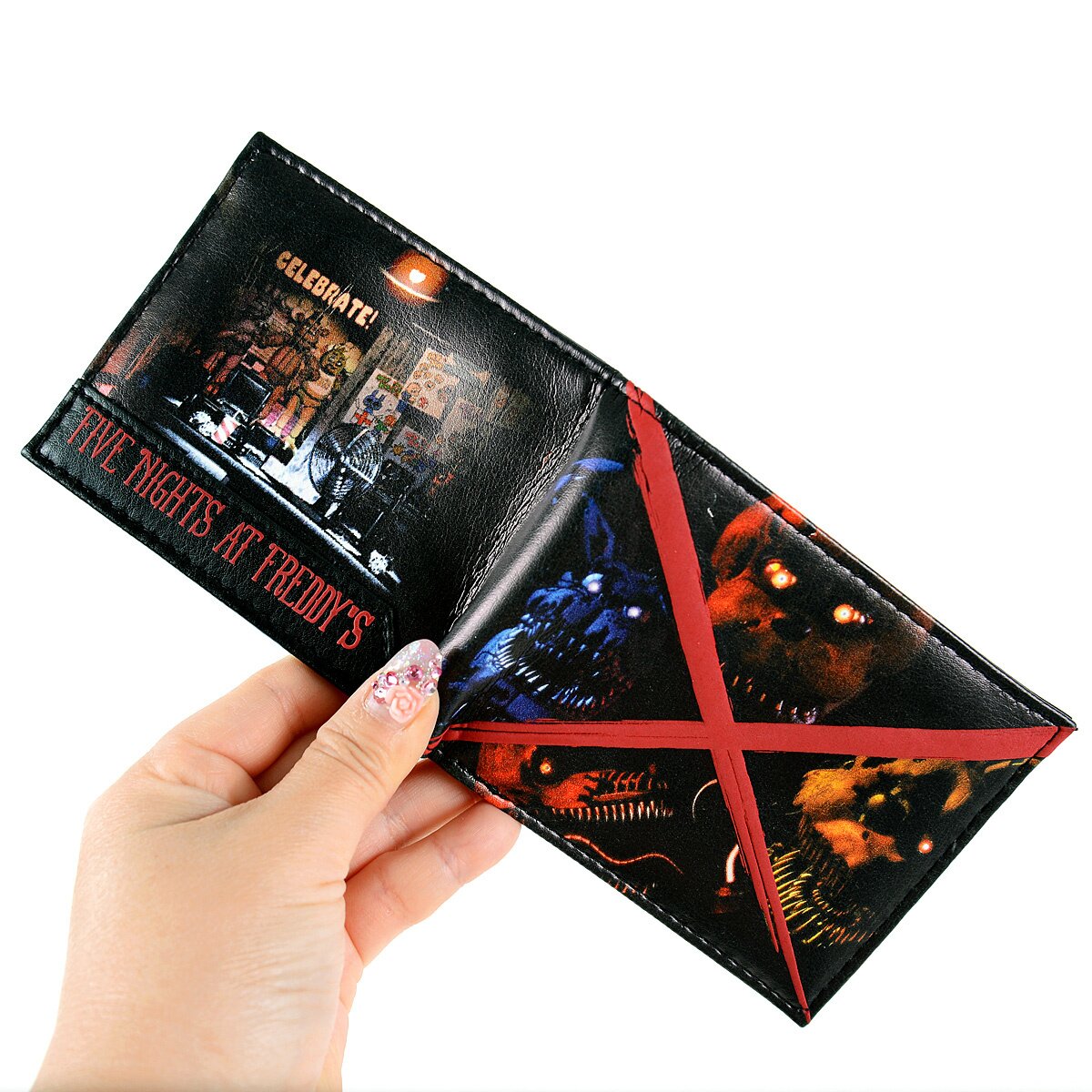Five Nights at Freddy's Evil Faces Bi-Fold Wallet - Tokyo Otaku Mode (TOM)