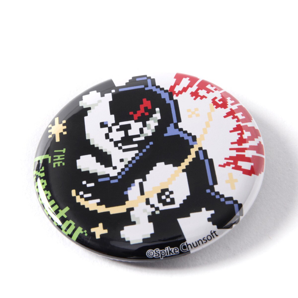LISTEN FLAVOR Danganronpa 8-Bit Monokuma Badge - Tokyo Otaku Mode (TOM)