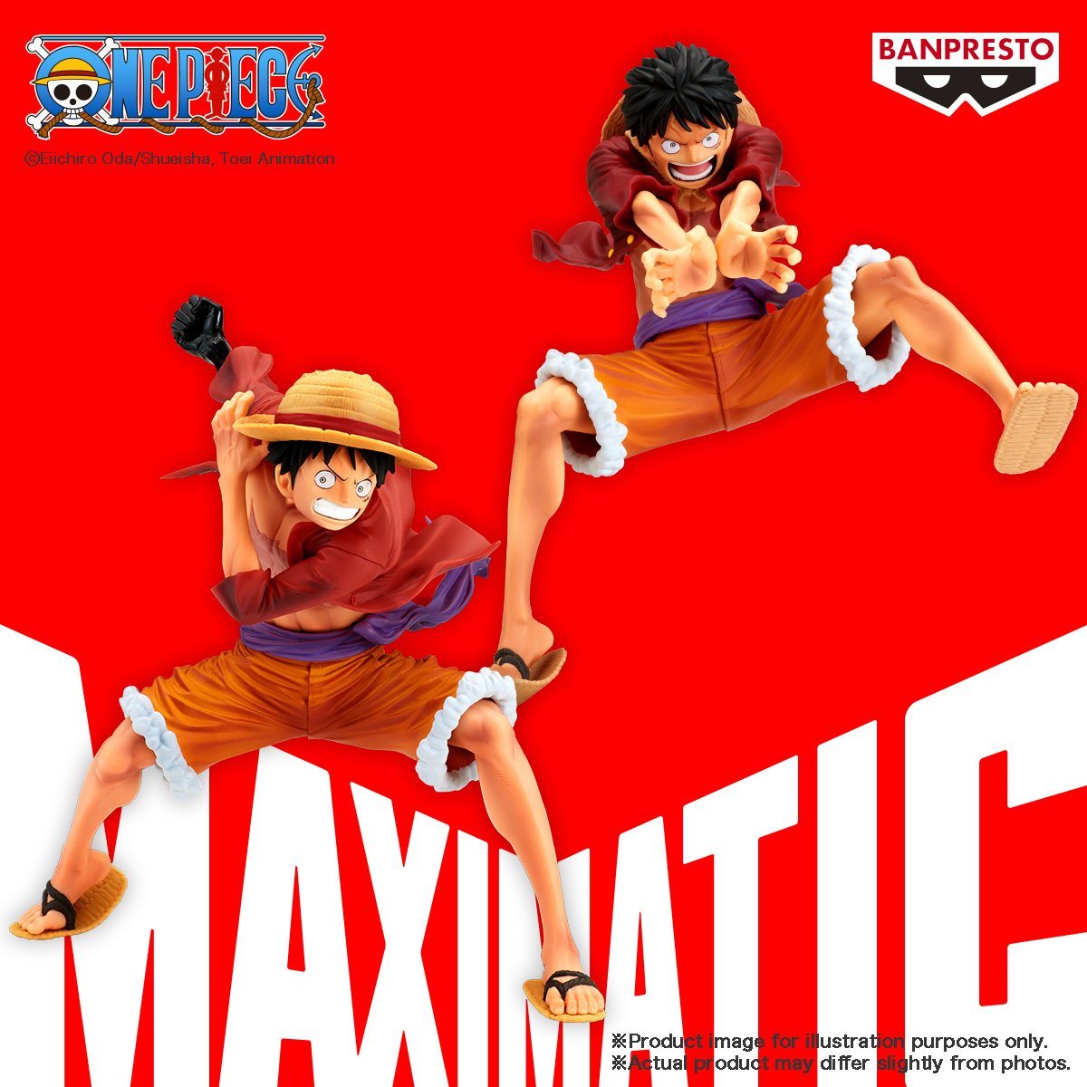 Maximatic One Piece Monkey D. Luffy I - II Special Ver. A Non-Scale ...