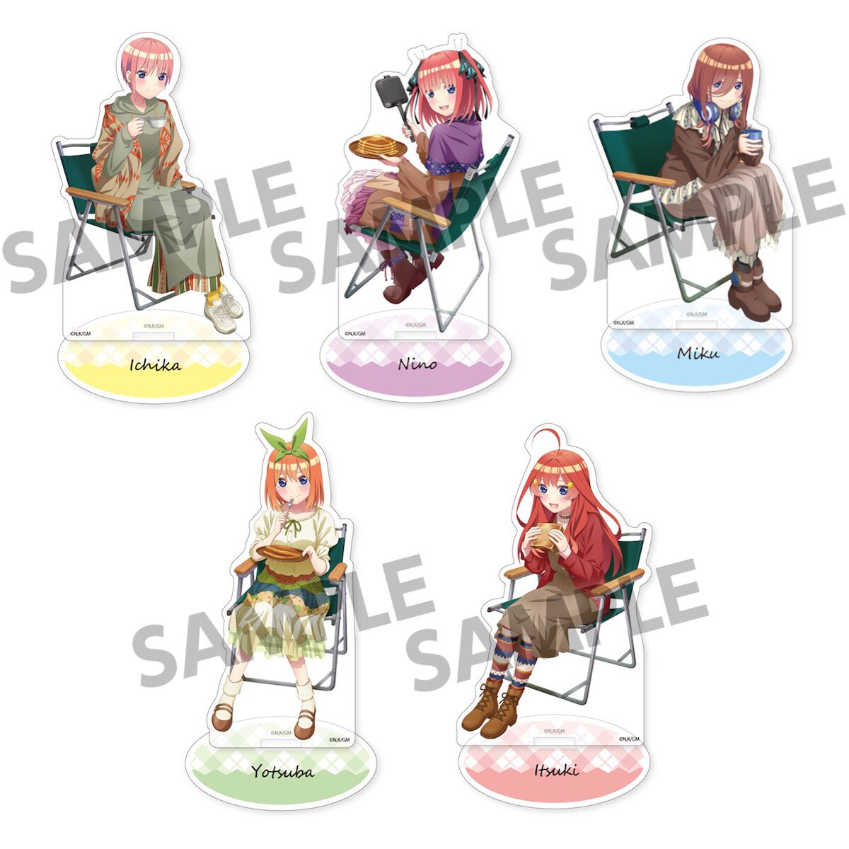 The Quintessential Quintuplets the Movie Acrylic Figure Collection ...