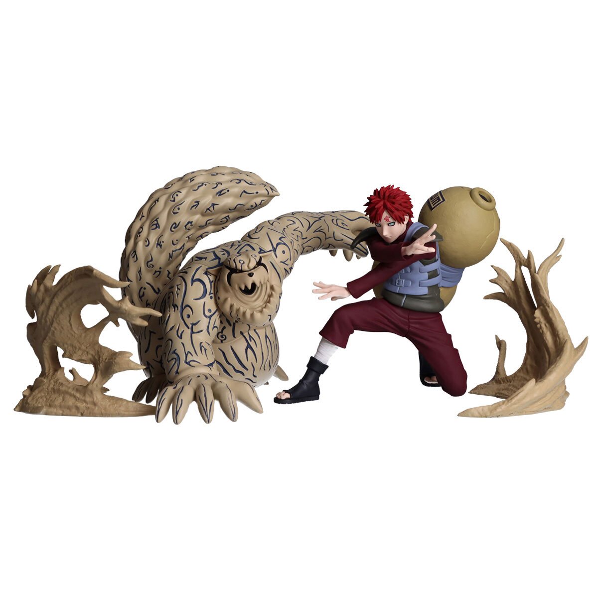 Vibration Stars Plus Naruto Shippuden Gaara Non-Scale Figure: Banpresto ...