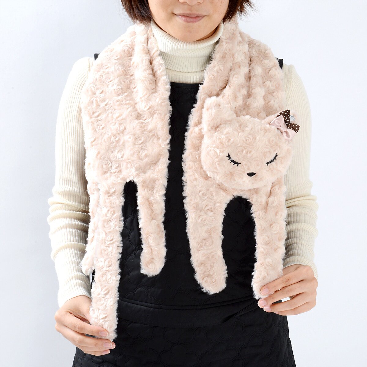 Osumashi Pooh-chan Ribbon Scarf - Tokyo Otaku Mode (TOM)